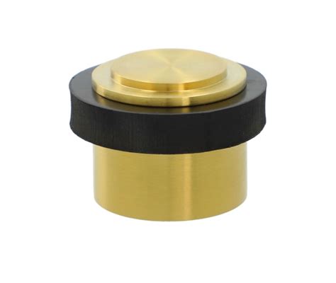 Satin Brass Pvd Floor Mounted Door Stop Aw603sbpvd
