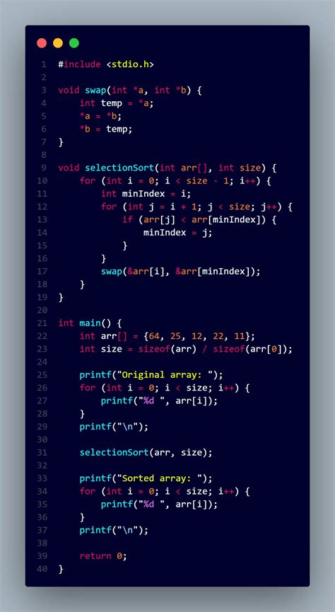 Manas Raj On Linkedin Codesprintbyusckiit Cprogramming Sortingalgorithms Selectionsort