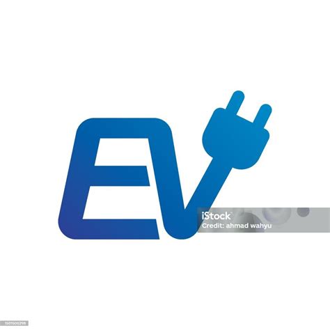 Ev 전기 자동차 로고 0명에 대한 스톡 벡터 아트 및 기타 이미지 0명 교통수단 녹색 기술 Istock