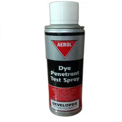 Aerol Dye Penetrant Test Developer Spray Box Liquid At ₹ 262piece In