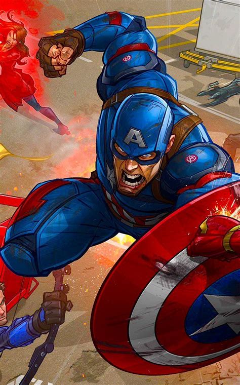 Captain America Comic Wallpaper Hd