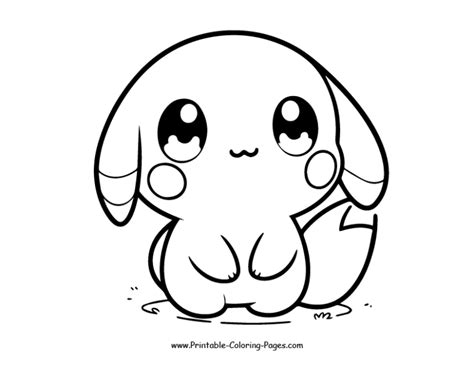Printable Pokémon Coloring Pages A Fun And Creative Activity For All