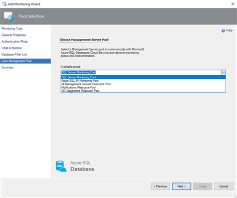Azure 管理元件中的監視類型 Sql 資料庫 Microsoft Learn