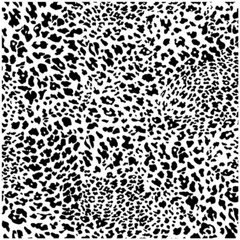 Premium Vector Black And White Leopard Skin Pattern For Graphic