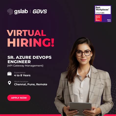 gs lab on linkedin azure devops kubernetes iam chennai pune remote