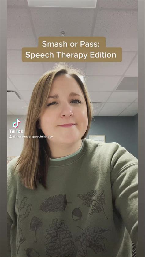 Smash Or Pass Speech Therapy Edition Slpsoftiktok