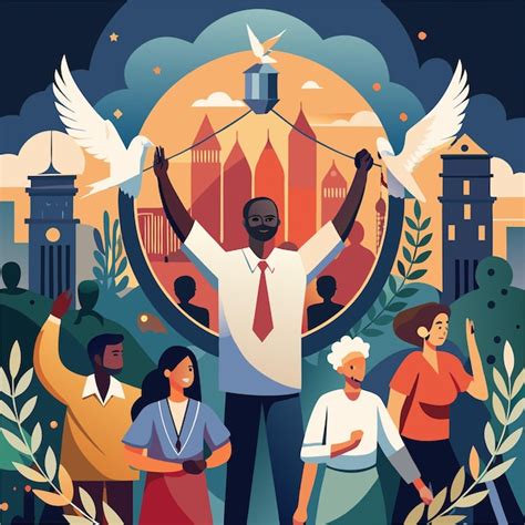 International Human Rights Day Premium Ai Generated Vector