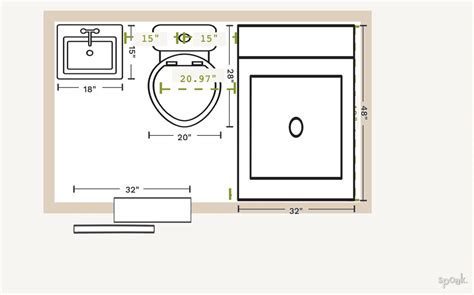 Small Half Bathroom Layouts And Floor Plan Ideas