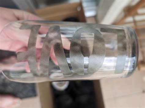 Issues With Burnt Looking Glass Etching Community Laser Talk Lightburn Software Forum