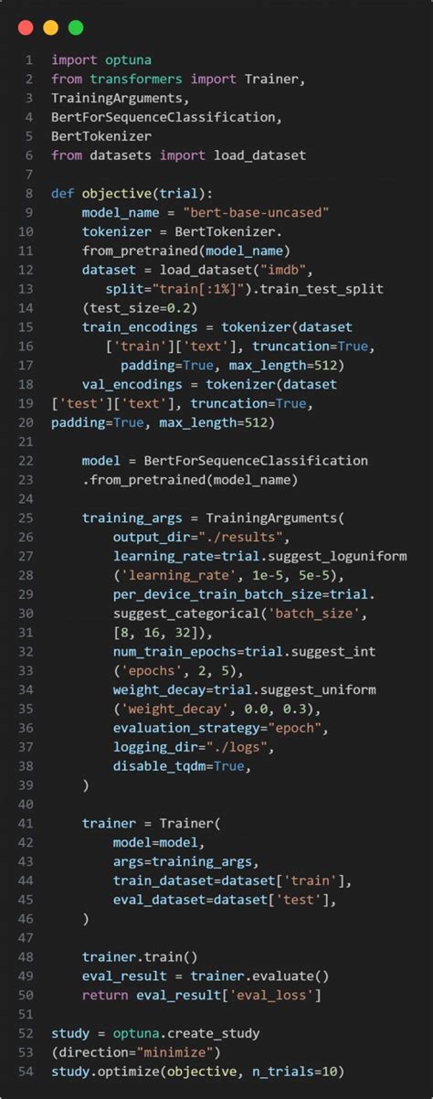How To Implement A Bayesian Optimizer To Fine Tune Transformer