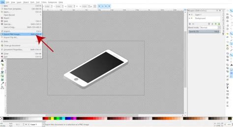 Export SVG To PNG In Inkscape Davies Media Design