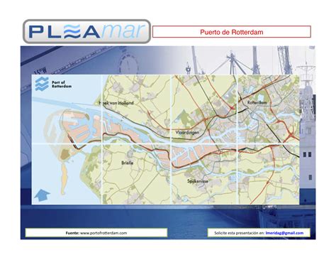 El Puerto De Rotterdam Holanda Mar Y Gerencia