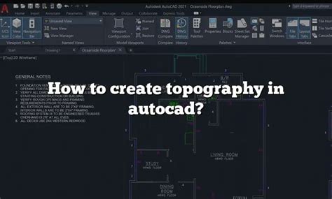 How To Create Topography In Autocad CADdikt
