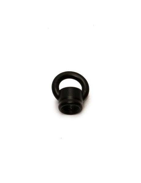 Solid Loop Gripper For Suspension Lamp Black Colour M10 Screw Wire