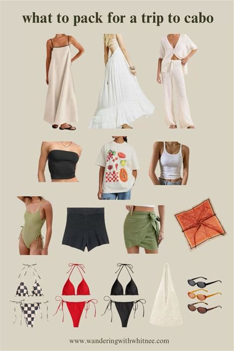 Cabo Packing List Outfits For Mexico Cabo Outfit Cabo Outfits