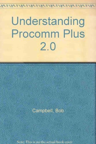 Understanding Procomm Plus Campbell R Amazon Com Books