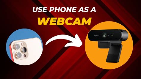 How To Use Phone As A Webcam Youtube