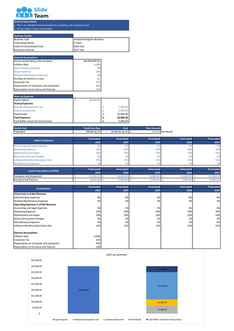 Excel Statement Template