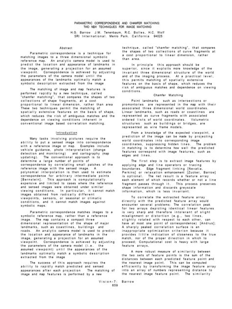 Contour Matching Pdf Applied Mathematics