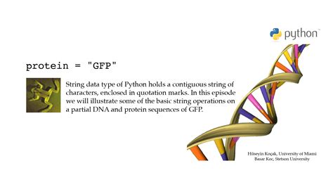 Python For Biologists