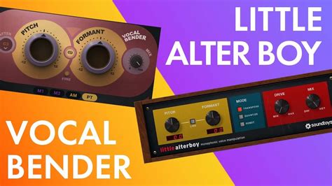 Waves Vocal Bender Vs Soundtoys Little Alterboy Comparison And In Depth