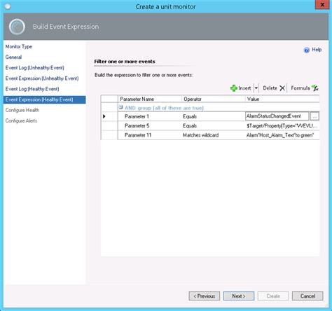 Appendix K Creating Ops Mgr Monitors For Custom VCenter Server Alarms Veeam MP For VMware