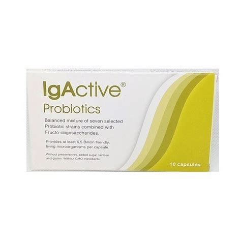 Igactive Probiotics 10 Capsules Limassol Pharmacy