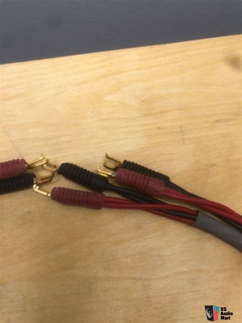 Audio Research Litz Line Speaker Cable Pair 1 Meter Spades Both Ends