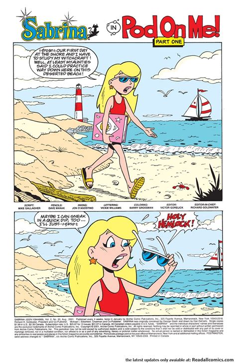 Sabrina The Teenage Witch V3 020 The Animated Series 2001 Read