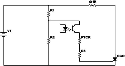 Silicon Controlled Trigger Circuit Using Positive Temperature Coefficient Thermistor