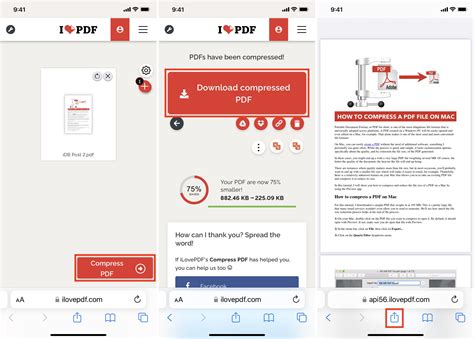 How To Reduce A Pdf Document Size On Iphone Ipad And Mac