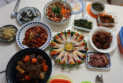 요리 아빠 생신상 차렸어