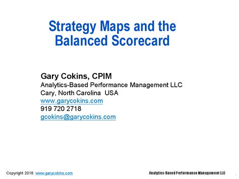 Balanced Scorecard Bsc Rapid Prototyping Toolkit Ppt Slide Deck
