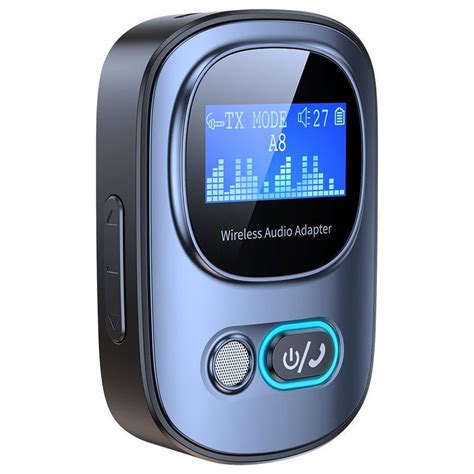 Bluetooth адаптер Аудиоадаптер Bluetooth T68 Bluetooth 5 3 купить по низким ценам в интернет