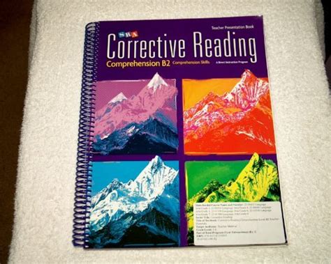 Corrective Reading Comprehension Level B2 Presentation Book By Mcgraw Hill Education Goodreads