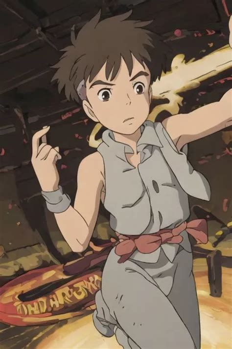 Mahito Maki The Boy And The Heron Aieasypic
