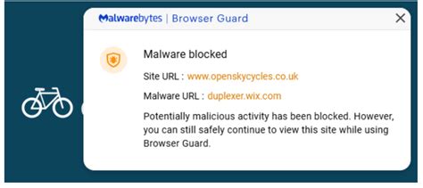 Our Business Website Is Being Blocked By Malwarebytes Website