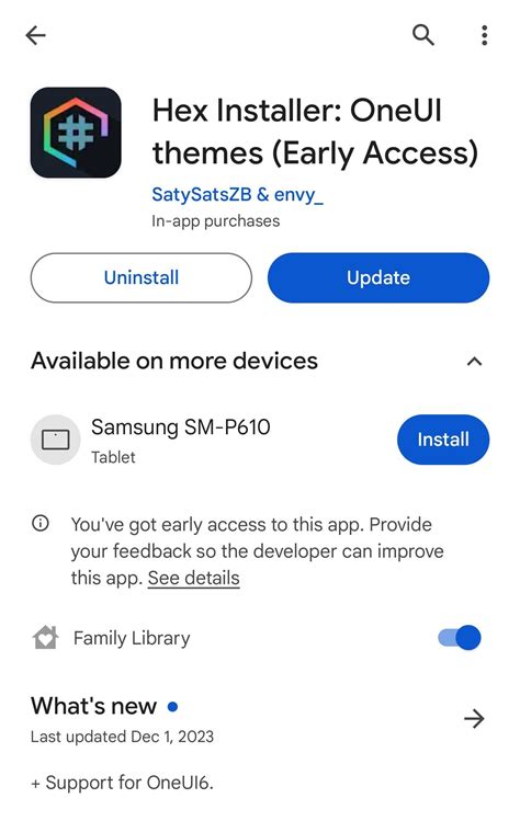 Hex Installer Update One Ui 6 Support Roneui