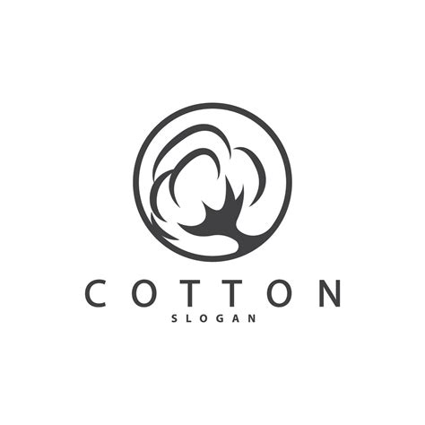 Cotton Logo Minimalist Design Simple Illustration Template 29266074