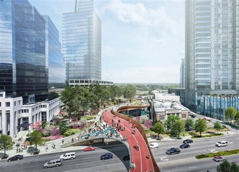 Elevated Urban Park In Atlanta Would Stretch Over A Rail Line And Highway