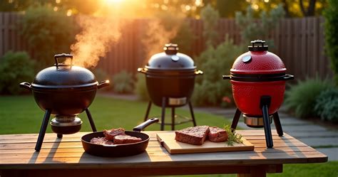 Weber Kettle Vs Kamado Joe Comparison Pit And Flame