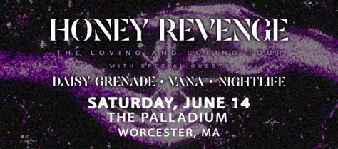 Honey Revenge The Loving And Losing Tour Tickets At The Palladium In
