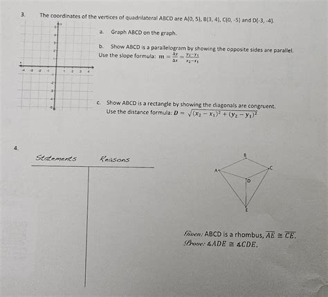 solved the coordinates of the vertices of quadrilateral abcd