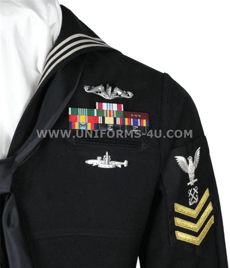 Navy Dress White Uniform Medal Placement