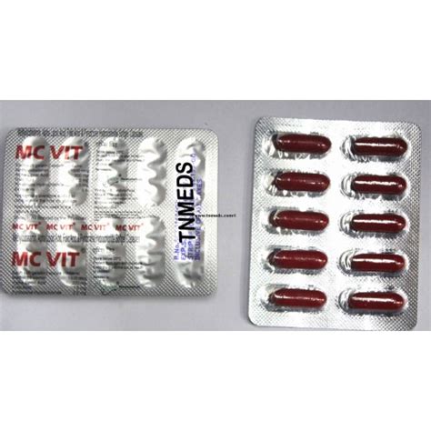 Mc Vit Capsule ↑ Buy Online ★ 𝐋𝐎𝐖 𝗣𝗿𝗶𝗰𝗲 ★ View Uses Side Effects Price And Substitutes