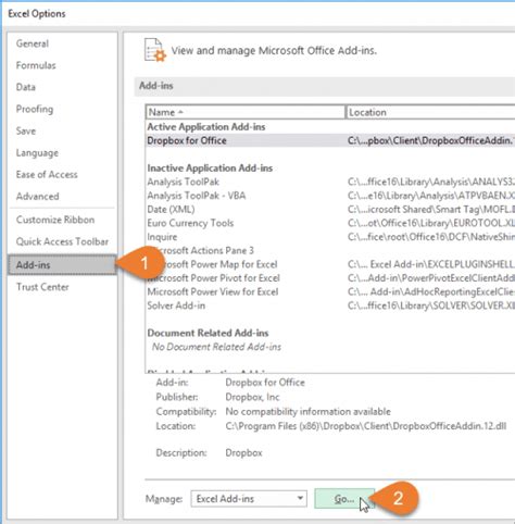 How To Uninstall And Remove An Excel Add In Excel Campus