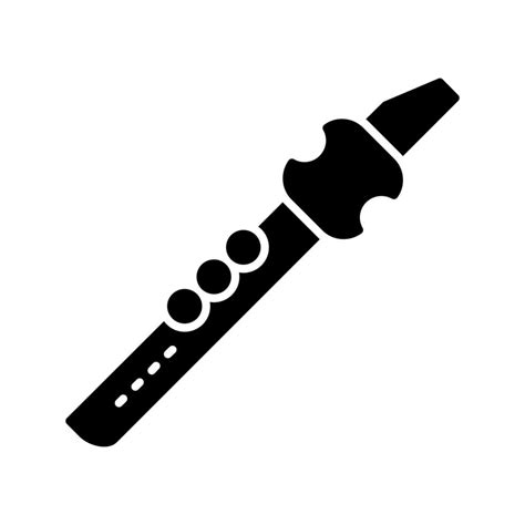 Flute Vector Icon 17540491 Vector Art At Vecteezy