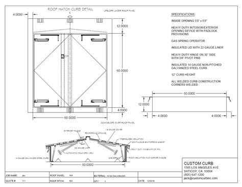 Roof Hatch Detail Dwg At Jade Haylen Blog
