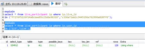 Mysql 使用索引和不使用索引的区别数据库加索引和不加索引的区别 Csdn博客