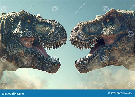 Dinosaurs Roaming The Triassic Period Amidst Green Grasslands And A